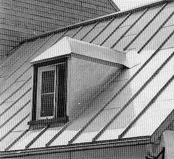 Tôle agrafée (ou pincée)